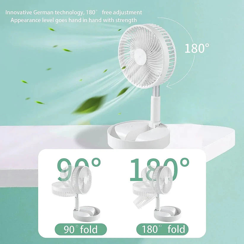 CoolPro™ Portable Rechargable Fan – Drop Wish
