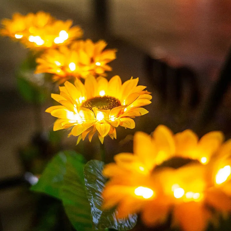 Sunflower Solar LED Light – Drop Wish